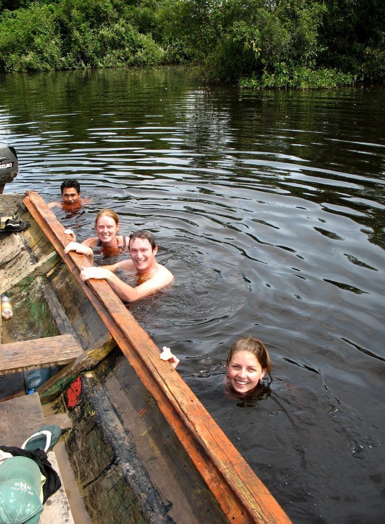 Swimming with Pink Dolphins in the Amazon